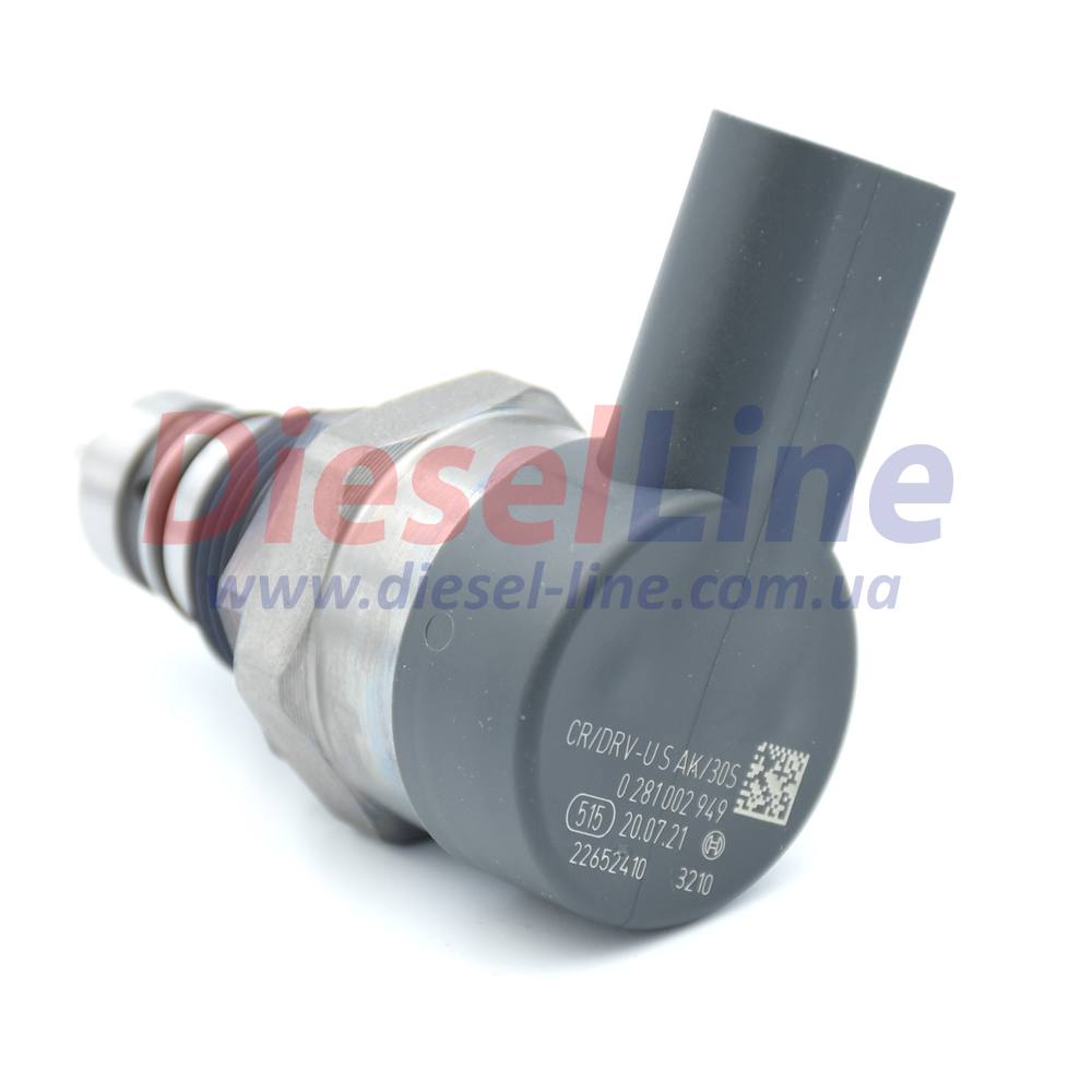 0 281 002 949 (0281002949) | Клапан регулювання тиску CR/DRV-US AK 130S